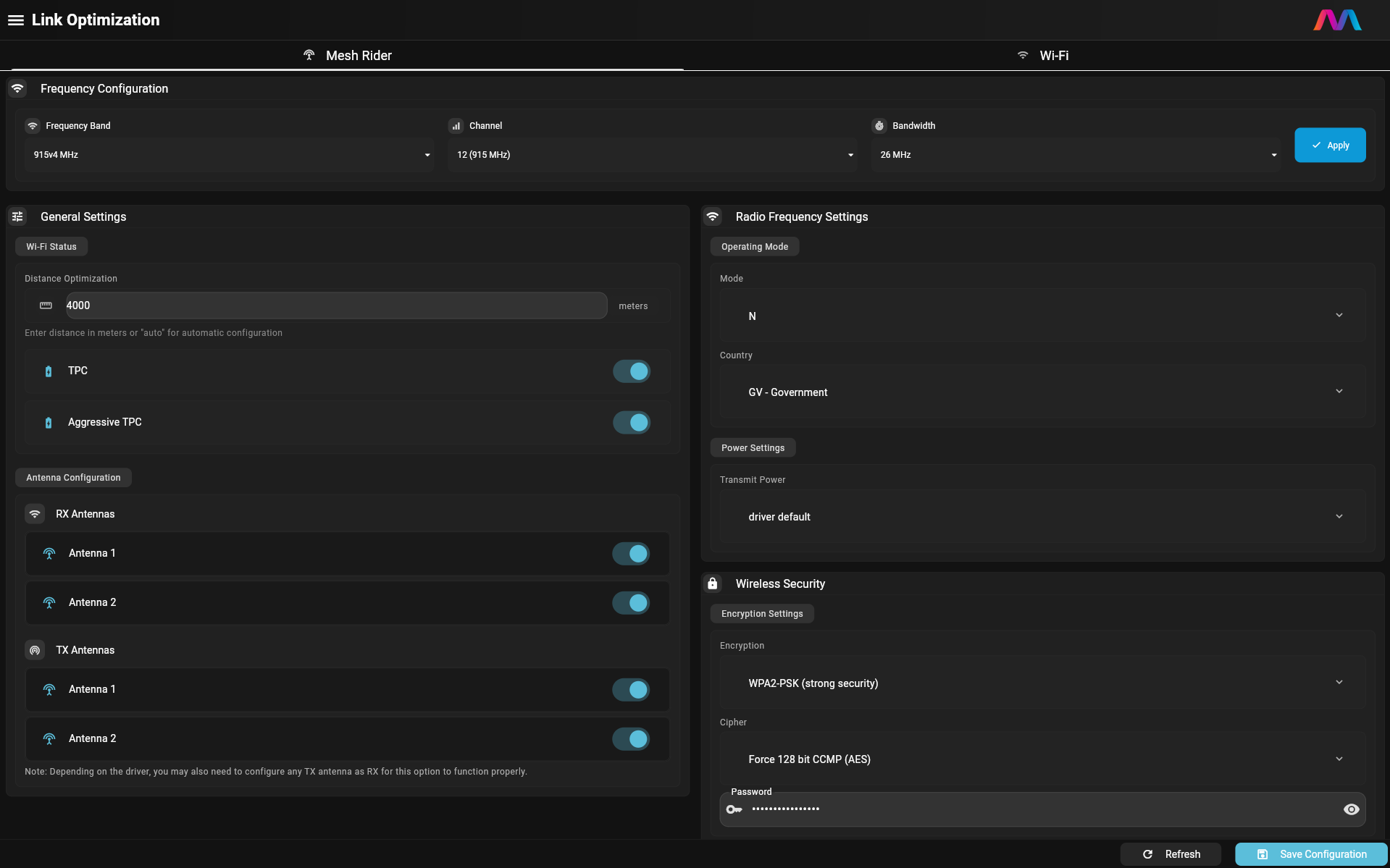 General Configuration